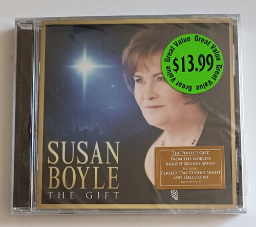 2010 SUSAN BOYLE THE GIFT COLUMBIA 88697 77488 2 HOLIDAY CD -NEW ...