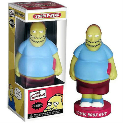 Simpsons Comicbook Guy PVC Bobble-Head | eBay