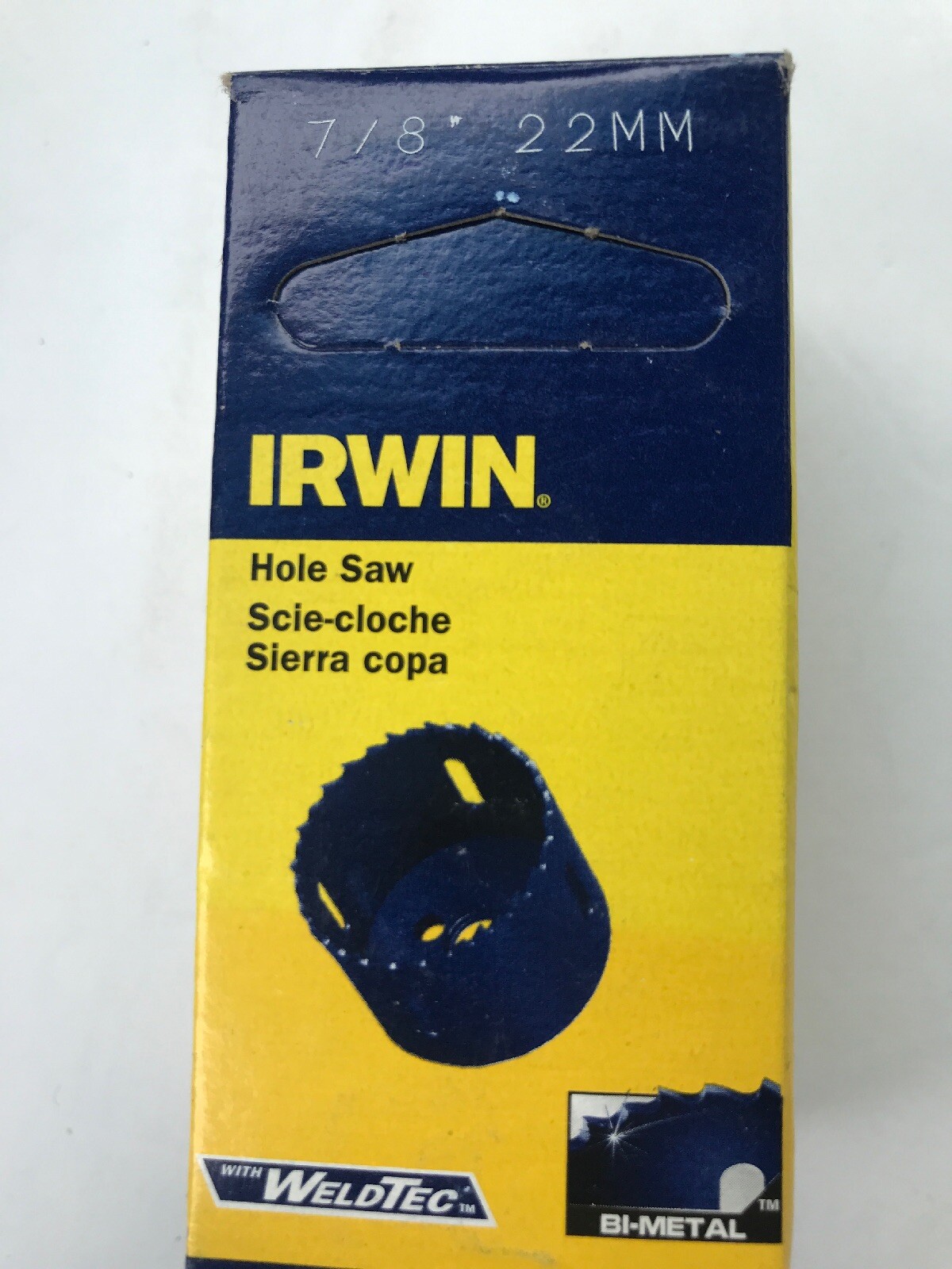 Irwin Bi-Metal Holesaw 7/8 HOLESAW IRWIN (IRW_373078BX) | eBay