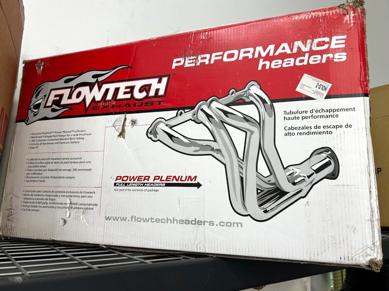 Flowtech FLT13500 Black Longtube Headers for Chrysler Small Block Tube 1.625"/3" | eBay