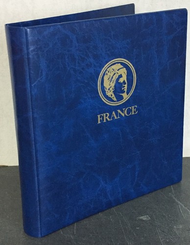 Reliure France La Bourse du Timbre bleu 7 anneaux (vide) | eBay