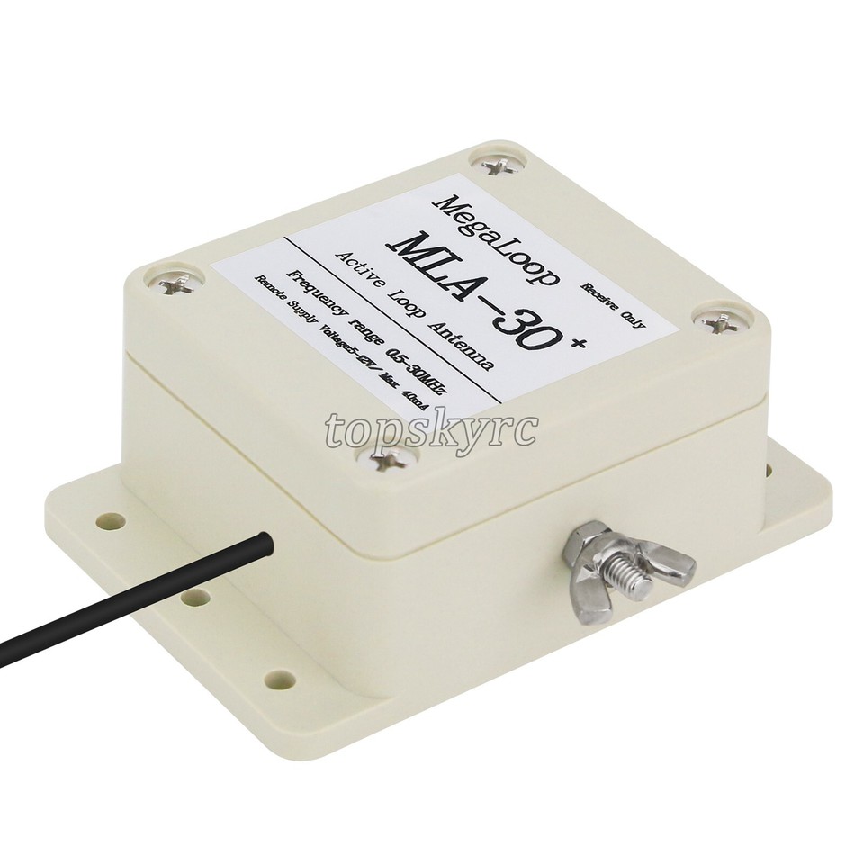 MLA-30+ Plus Active Loop Receiving Antenna 100KHz-30MHz for Shortwave ...