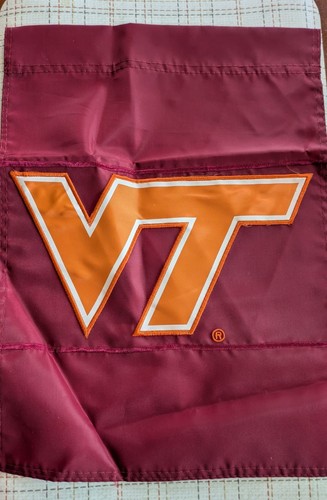 VT ~ Virginia Tech Hokies Garden Flag - Double Sided, 11" x 14" | eBay