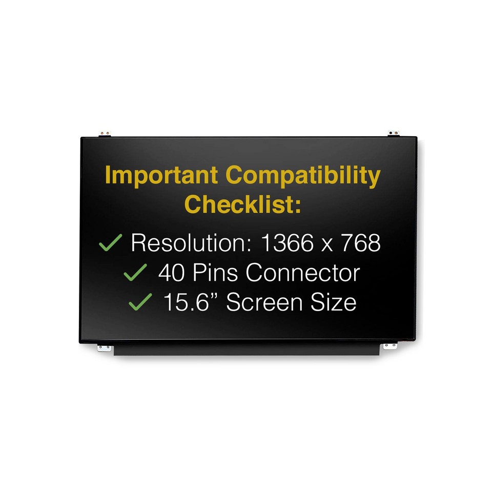 Toshiba SATELLITE L955D-100 40 Pins Screen Replacement LCD LED Display ...