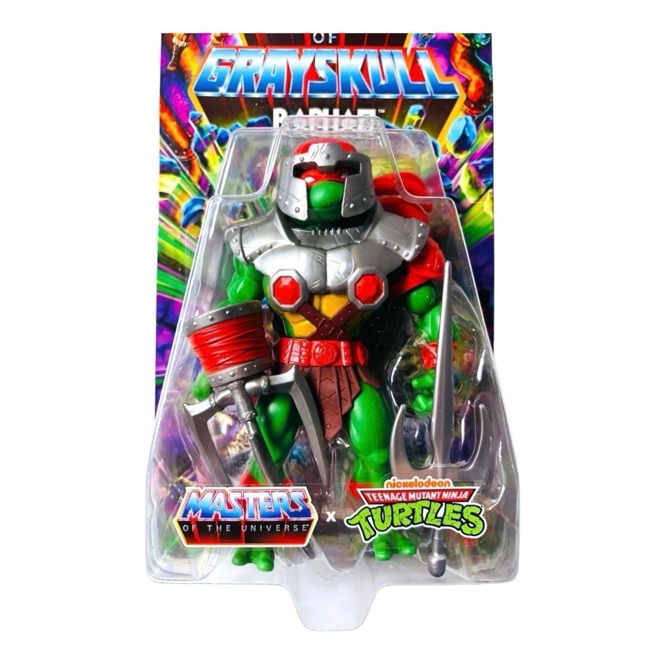 Turtles of Grayskull Raphael MOTU TMNT Wave 2 Masters of the Universe ...