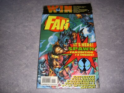 OVERSTREET'S FAN MAGAZINE #17, NOVEMBER 1996, SEALED WITH SPAWN FAN ...