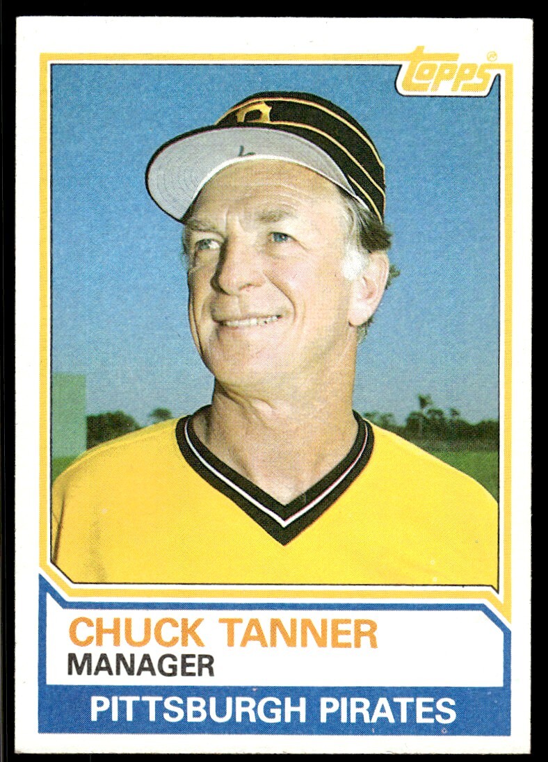 1983 Topps Chuck Tanner Pittsburgh Pirates #696 | eBay