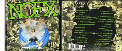 563AA NEW SEALED CD NOFX THE GREATEST SONGS EVER WRITTEN BY US | eBay ...