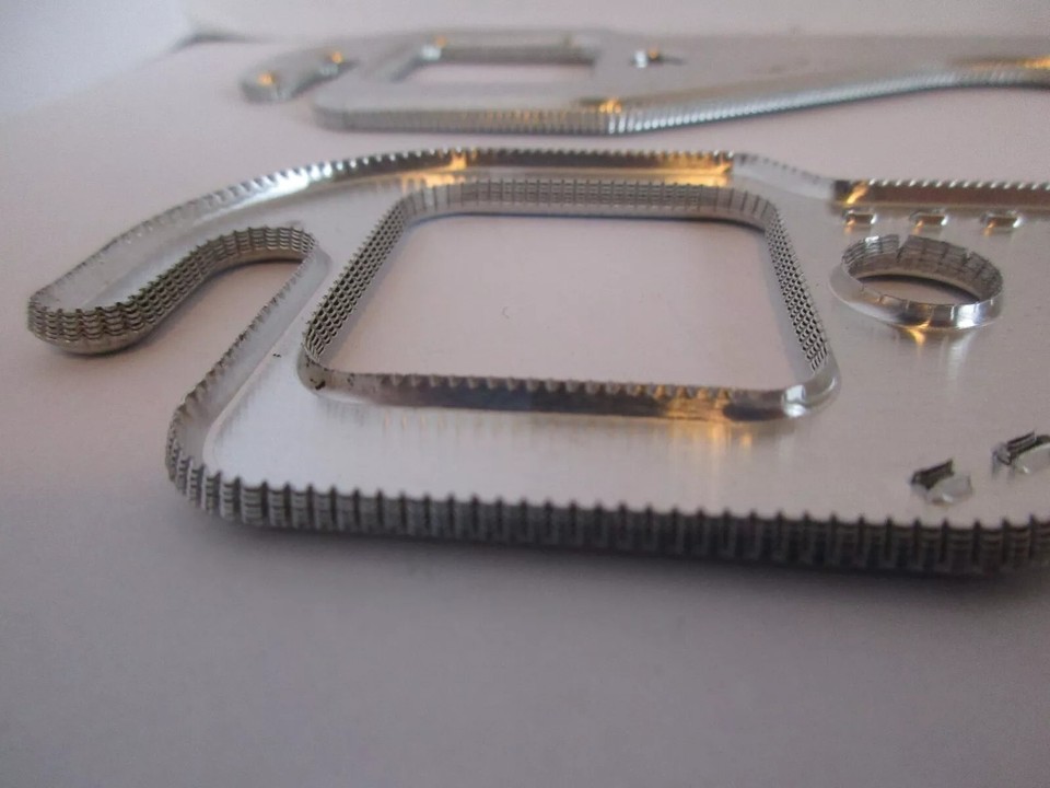 Small Block Chevy Aluminum Square Port Header Exhaust Gaskets Reusable ...