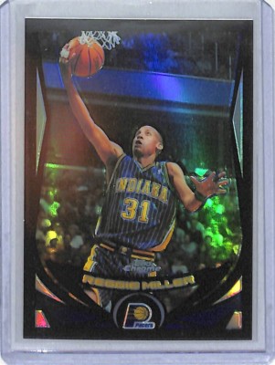 2004-05 Topps Chrome Black Refractor #31 Reggie Miller No 354 of 500 | eBay