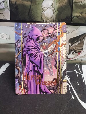 MTG - Human Wizard 1 Comic Token- hand made- Alter | eBay