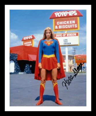 Helen Slater - Supergirl Autographed Signed & Framed Photo | eBay UK