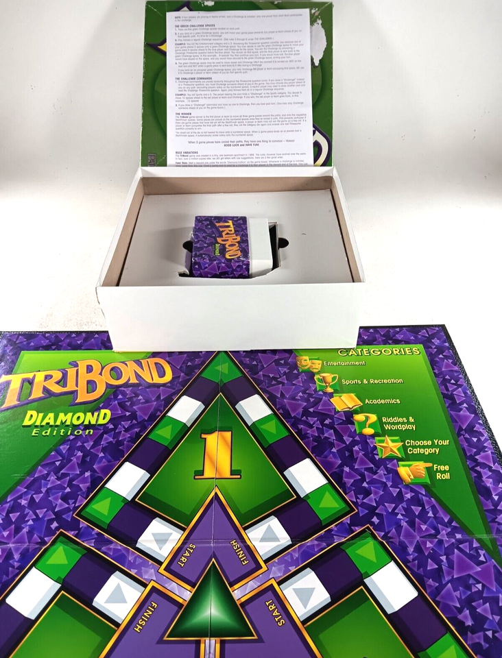 Tri Bond Diamond Edition Board Game by Patch Games 2000 | eBay
