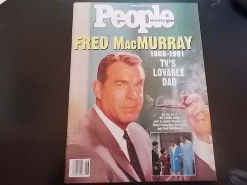Fred MacMurray - People Magazine 1981 | eBay