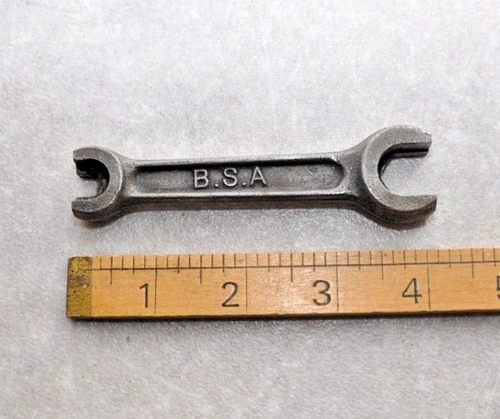 Vintage BSA Spanner - bike 4 way multi spanner | eBay UK