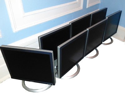 DELL UltraSharp 1703FPS,1703FPT,17" LCD Monitor LOT*CONSISTS OF 7 ITEMS ...
