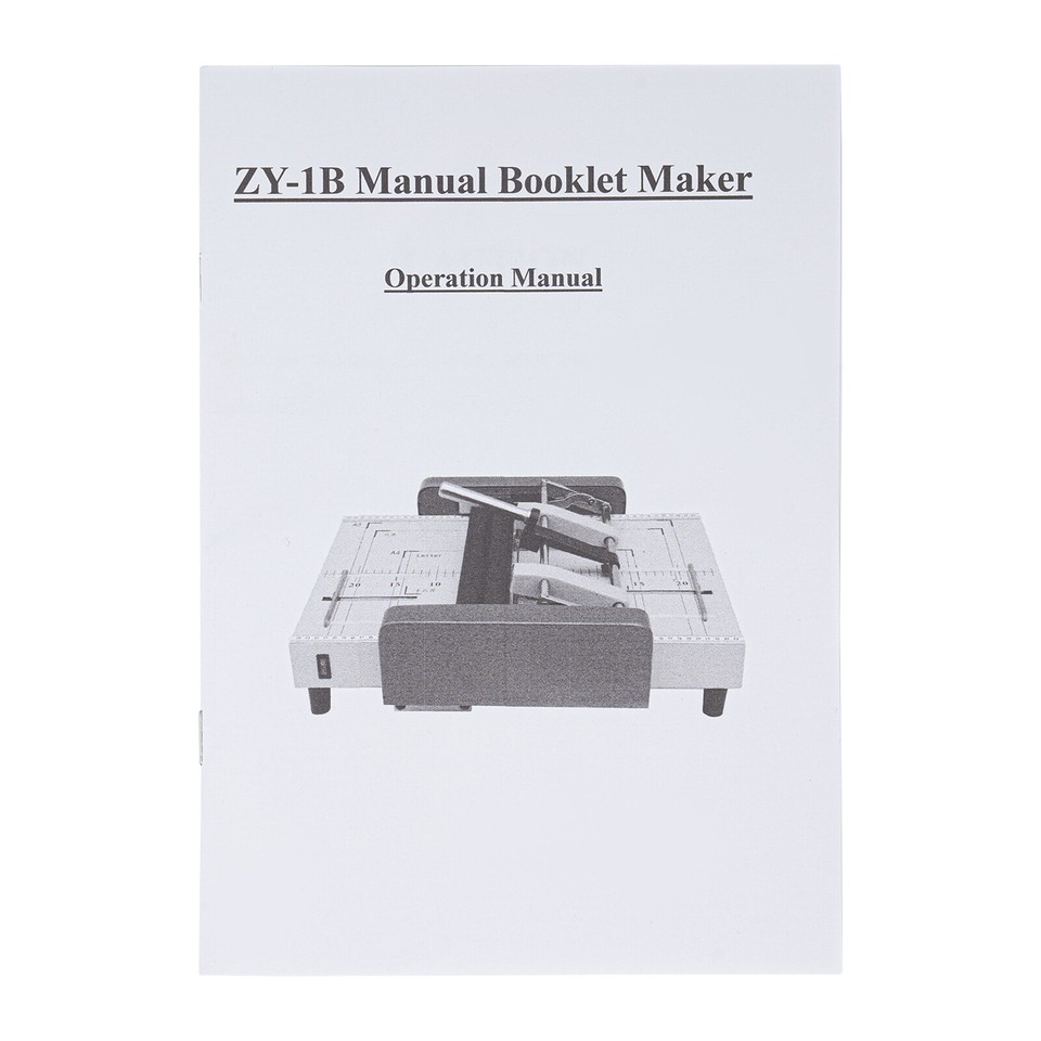 A3 Paper Folding Binding Machine Booklet Making Machine 4-Position ...