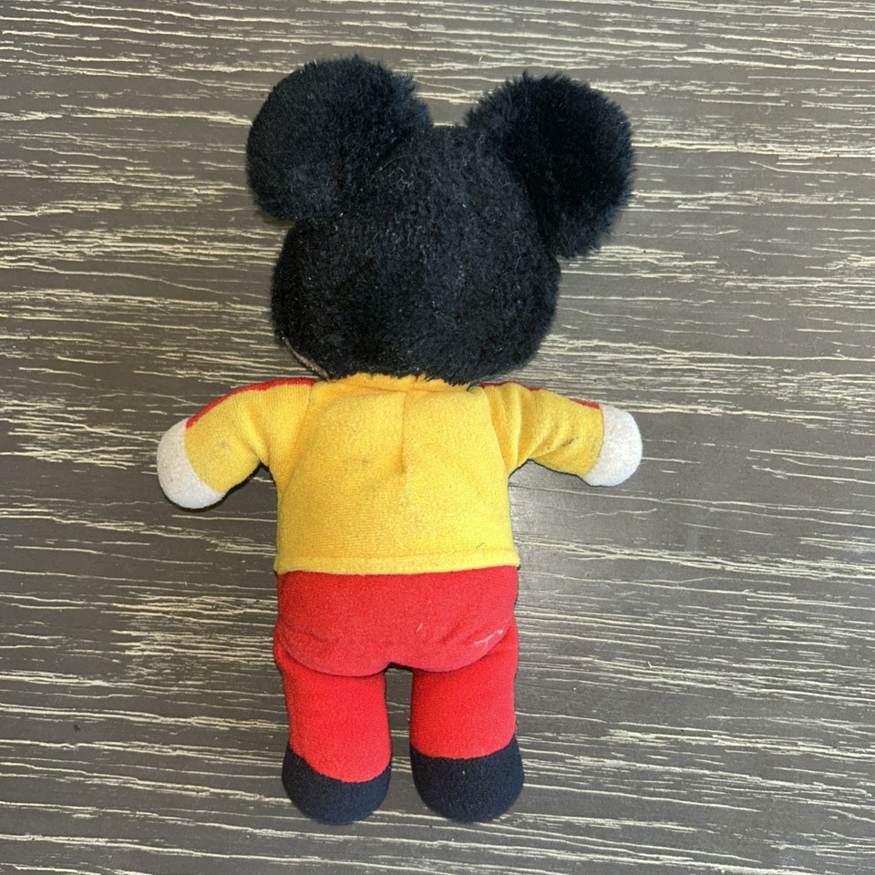 Disney Vintage Knickerbocker Original Mickey Mouse Power 9" plush ...