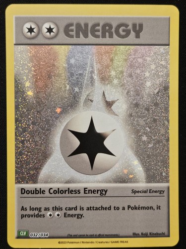 Double Colorless Energy 032/034 CLV Classic Box Venusaur Deck Holo ...