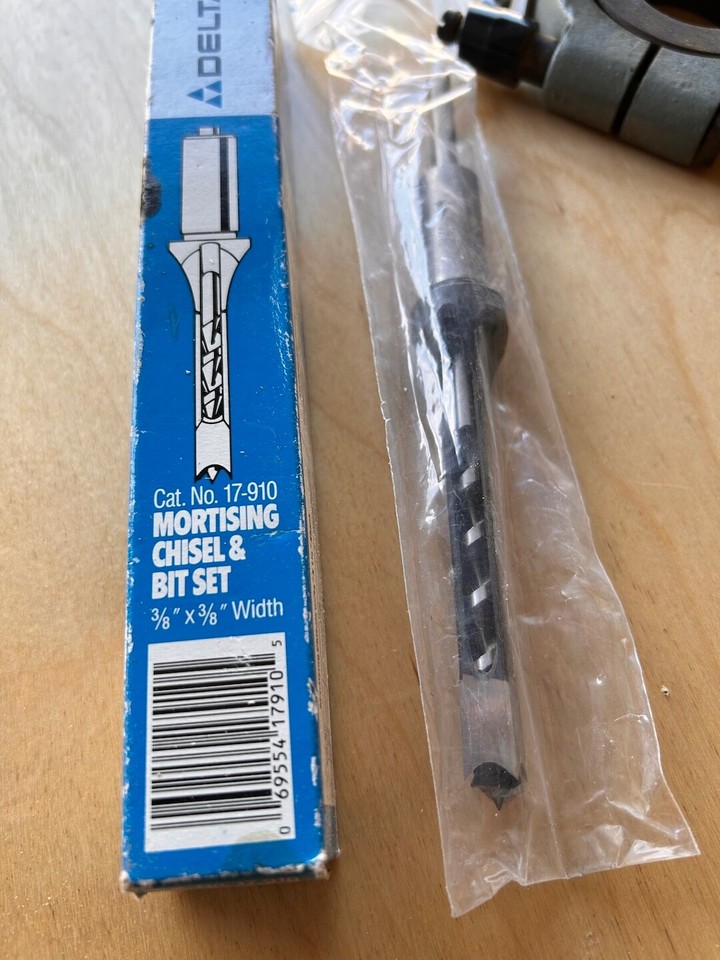 Delta mortising kit - with brand new 3/8" bit | eBay
