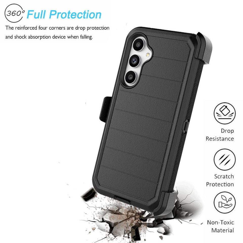 For Samsung Galaxy A15 A16 A36 5G Case Fits Otterbox Defender + Screen ...