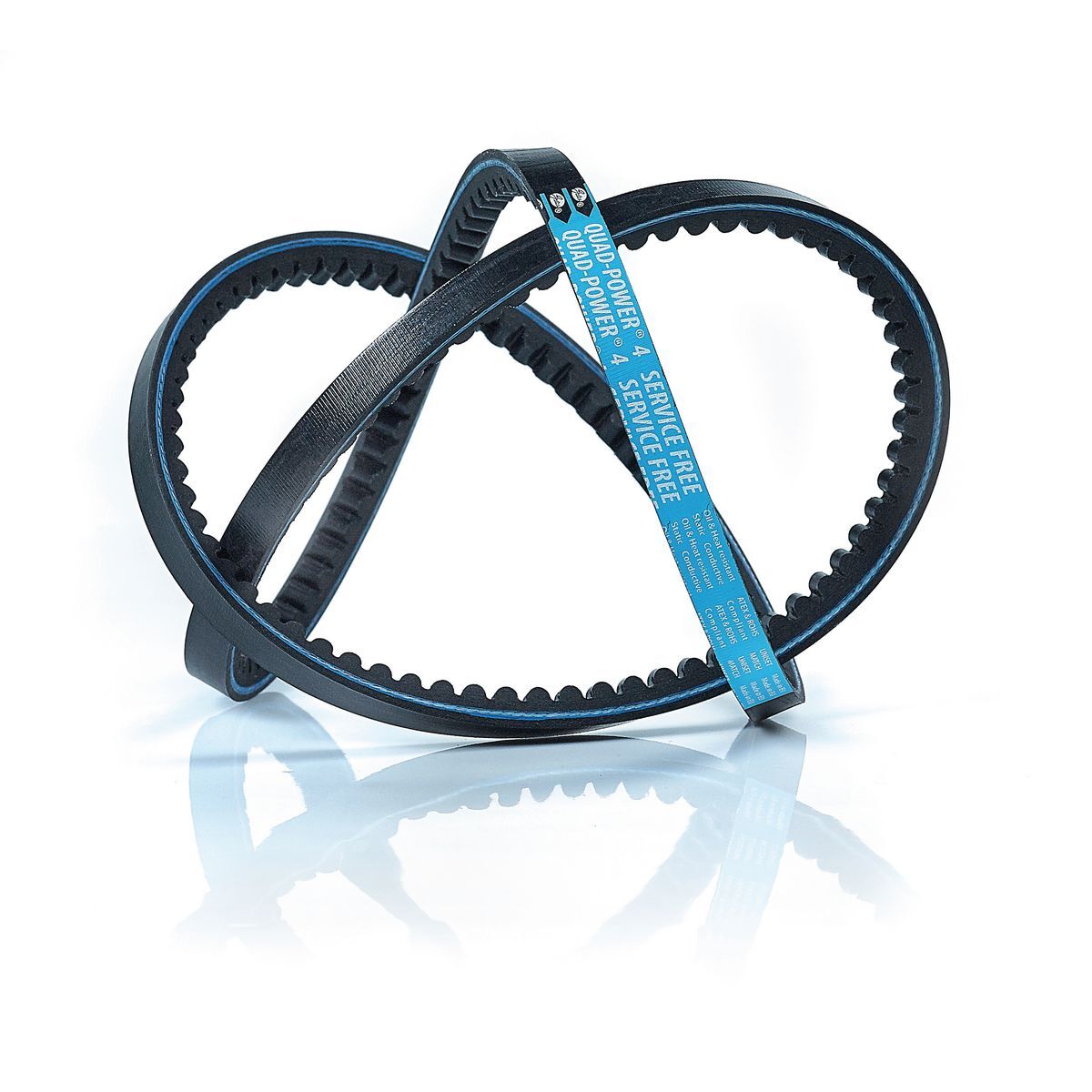 Gates Quad Power 4 V-Belt XPB1450 | eBay