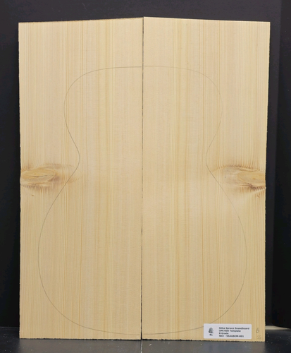 SITKA SPRUCE Soundboard Luthier Tonewood Guitar Wood Supplies SSAGBOM ...