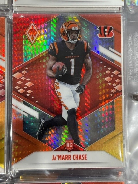 2021 PANINI PHOENIX Football FIRE BURST Fanatics Exclusive Pick Player ...