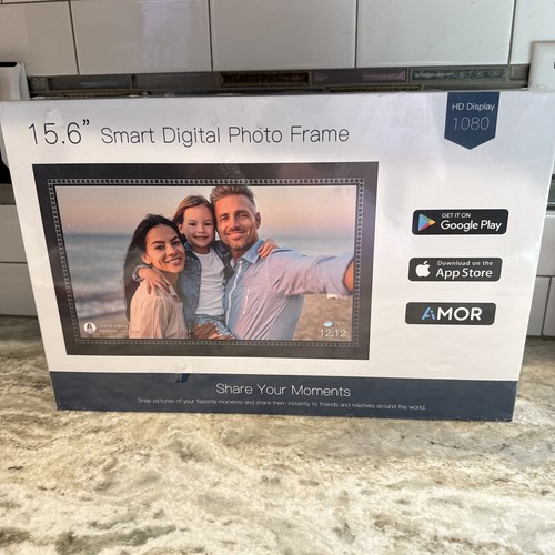 🍀15.6" Digital Photo Frame, Full HD, Wifi, 32GB, Aimor App SEALED 🍀 | eBay