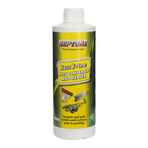 Septone Rust Prime Converter Primer & Sealer 500ml Use Before Painting ...
