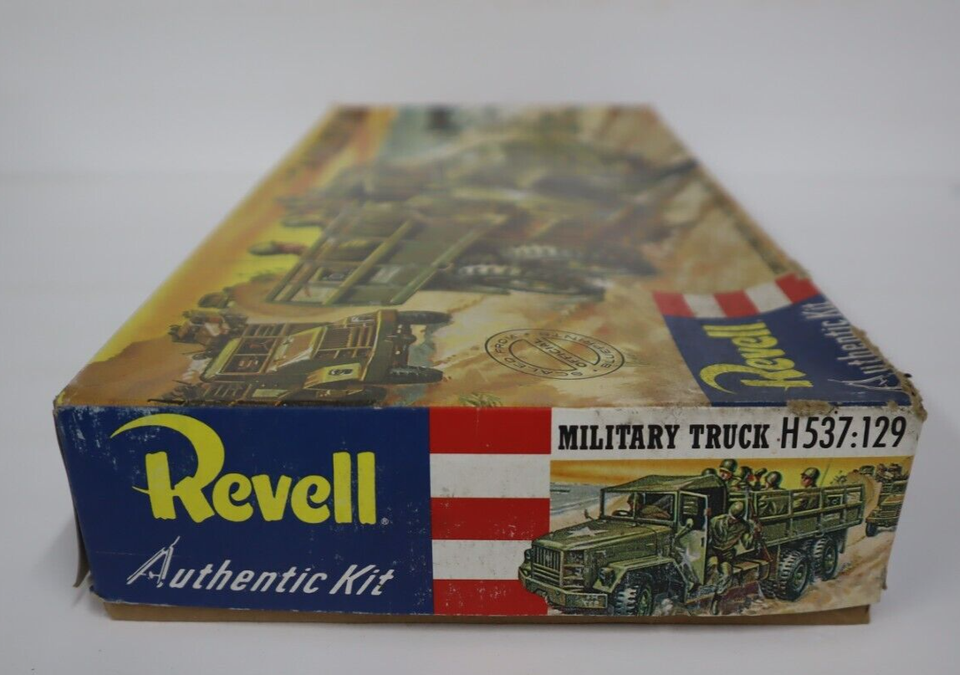 REVELL US ARMY M35 MILITARY TRUCK MODEL KIT BOXED NEW H537:129 1:40 SEE ...