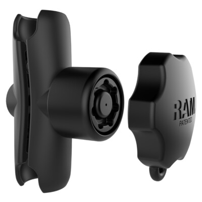 RAM Standard Double Socket Arm for 1" Ball with Pin-Lock Security Knob ...