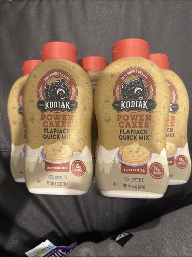 Kodiak Power Cakes Buttermilk Flapjack Quick Mix 6 oz, 5packs ...