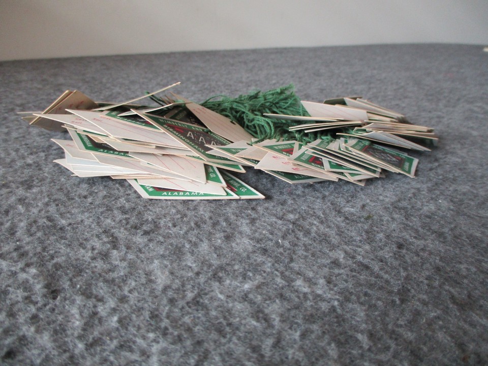 VTG WIMBERLY & THOMAS HARDWARE CO BIRMINGHAM ALABAMA PAPER PRICE TAGS ...