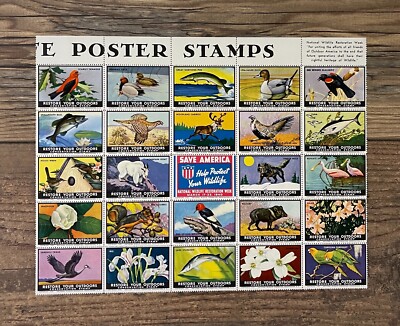 1940 NWF National Wildlife Federation Duck Stamp - LotP ** Full ...