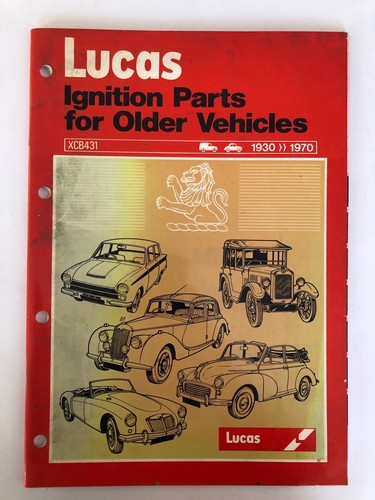 Lucas Ignition Parts For Older Vehicles Catalogue 1930 - 1970 | eBay UK