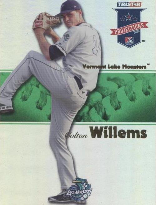 2008 TRISTAR PROjections - Colton Willems #395 Green Reflectives /50 ...