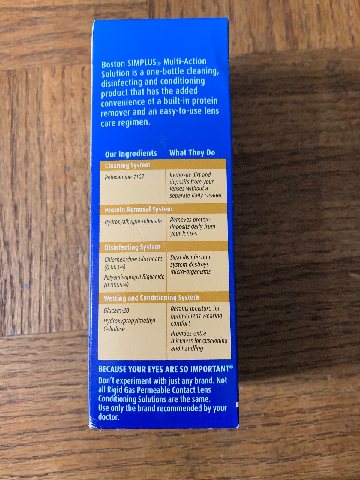 Bausch And Lomb Boston Simplus Contact Lens Cleaner | eBay