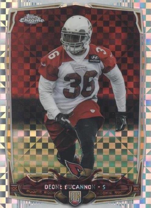 2014 Topps Chrome - Deone Bucannon #186 X-Fractor (RC) for sale online ...
