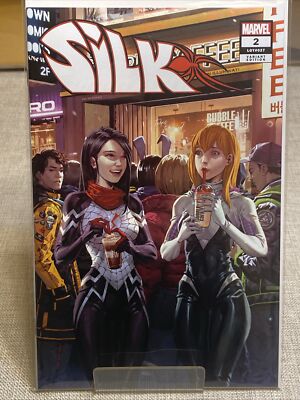 SILK #2 * NM+ * TRADE VARIANT KAEL NGU VARIANT SPIDER GWEN STACY MILES ...