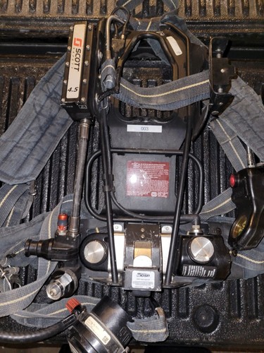 SCOTT AP75 4.5 SCBA AIR PACK FIREFIGHTER (Current Flow Test) C | eBay