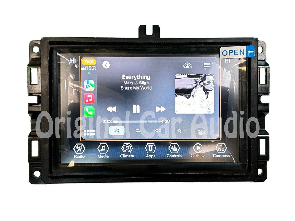 Refurbished 2018-22 Jeep Renegade OEM 520 7" VP2 NAFTA SDAR GPS TBM ...