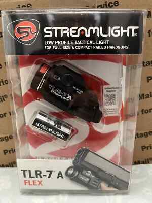 Streamlight TLR-7A Flex Low-Profile Rail-Mounted Tactical Weapon Light ...