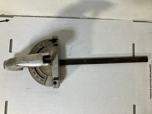 Shopsmith Mark V 500 Miter Gauge attachment READ | eBay
