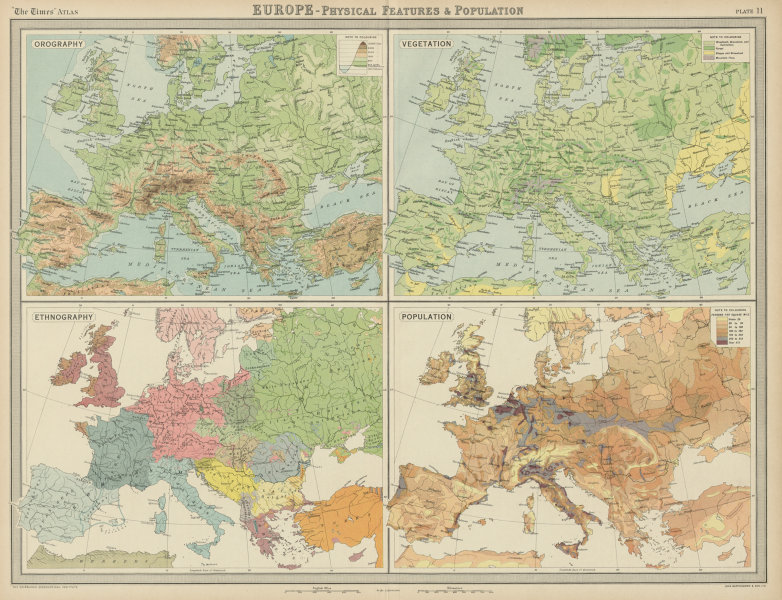 Ethnicity Map Europe