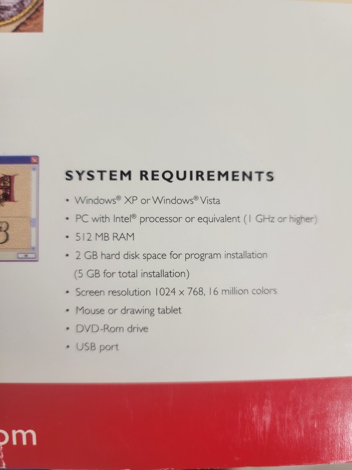 Husqvarna Viking 4D PROFESSIONAL EMBROIDERY Software System With DONGLE ...