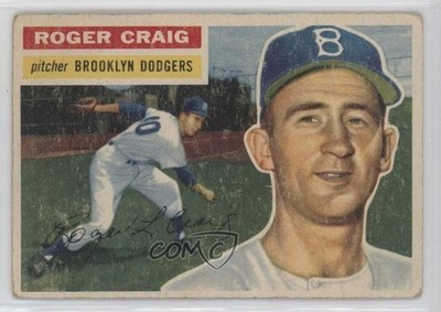 1956 Topps Roger Craig (White Back) #63 Rookie RC | eBay