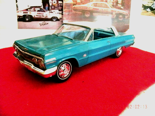 BUILT 1963 CHEVROLET *409* IMPALA RAG TOP! DETAILED & WIRED! | eBay