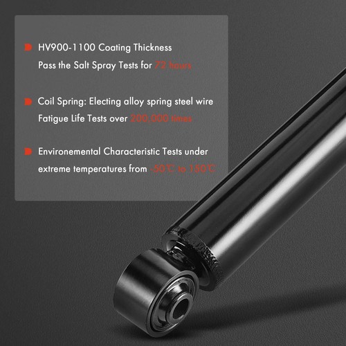 2x Shock Absorbers Rear for Jaguar X-Type I X400 01-09 311547 C2S2389 ...