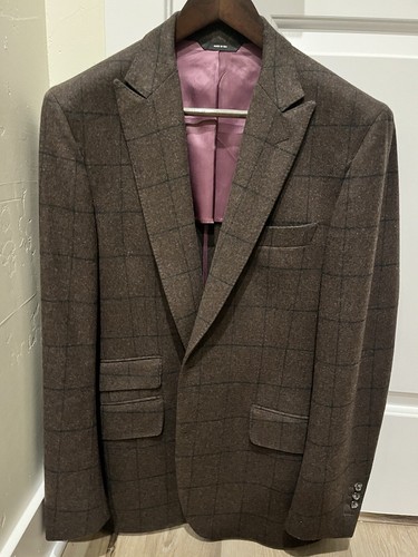 Articles of Style Three Piece British Flannel Suit 40R Suitsupply | eBay